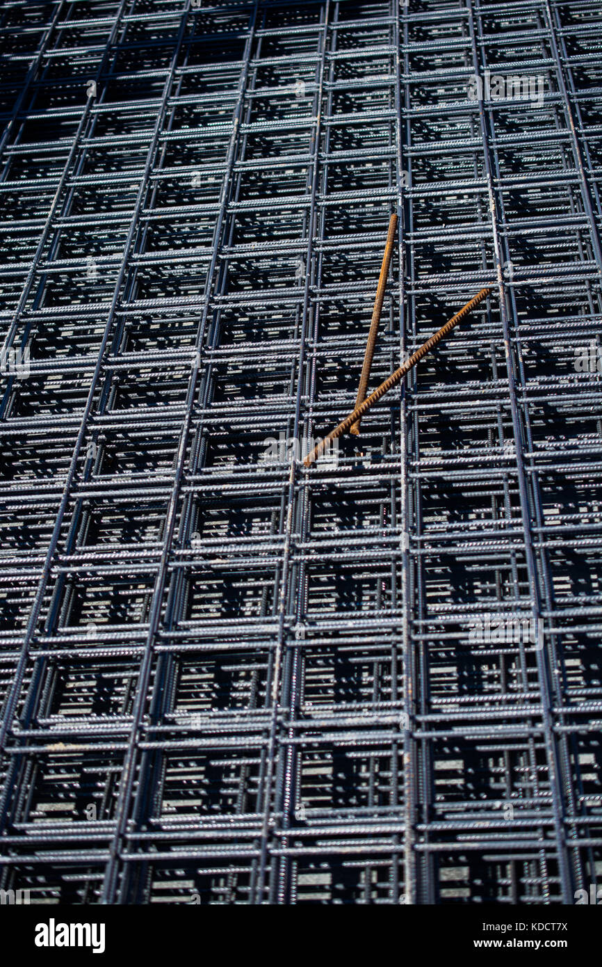 Iron bars reinforcement concrete bars for construction Stock Photo - Alamy