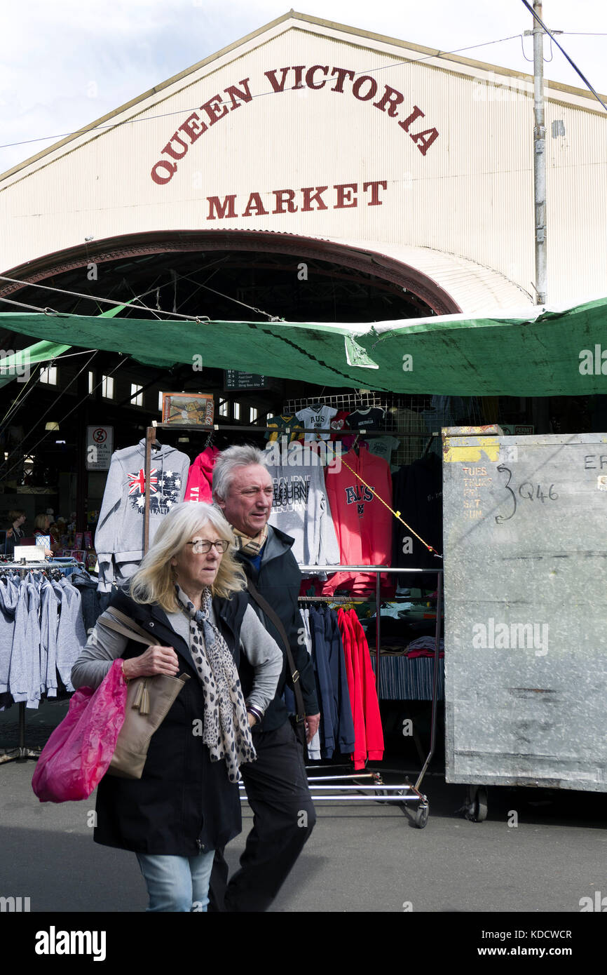 Queen Victoria Market sign Melbourne Australia Stock Photo - Alamy