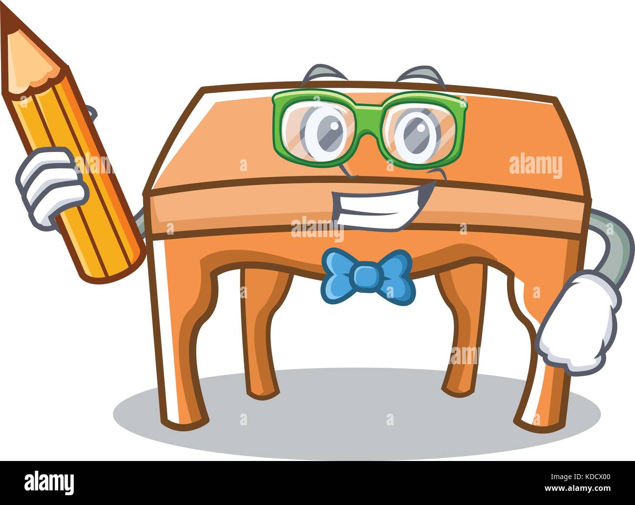 Student table character cartoon style Stock Vector Image & Art - Alamy