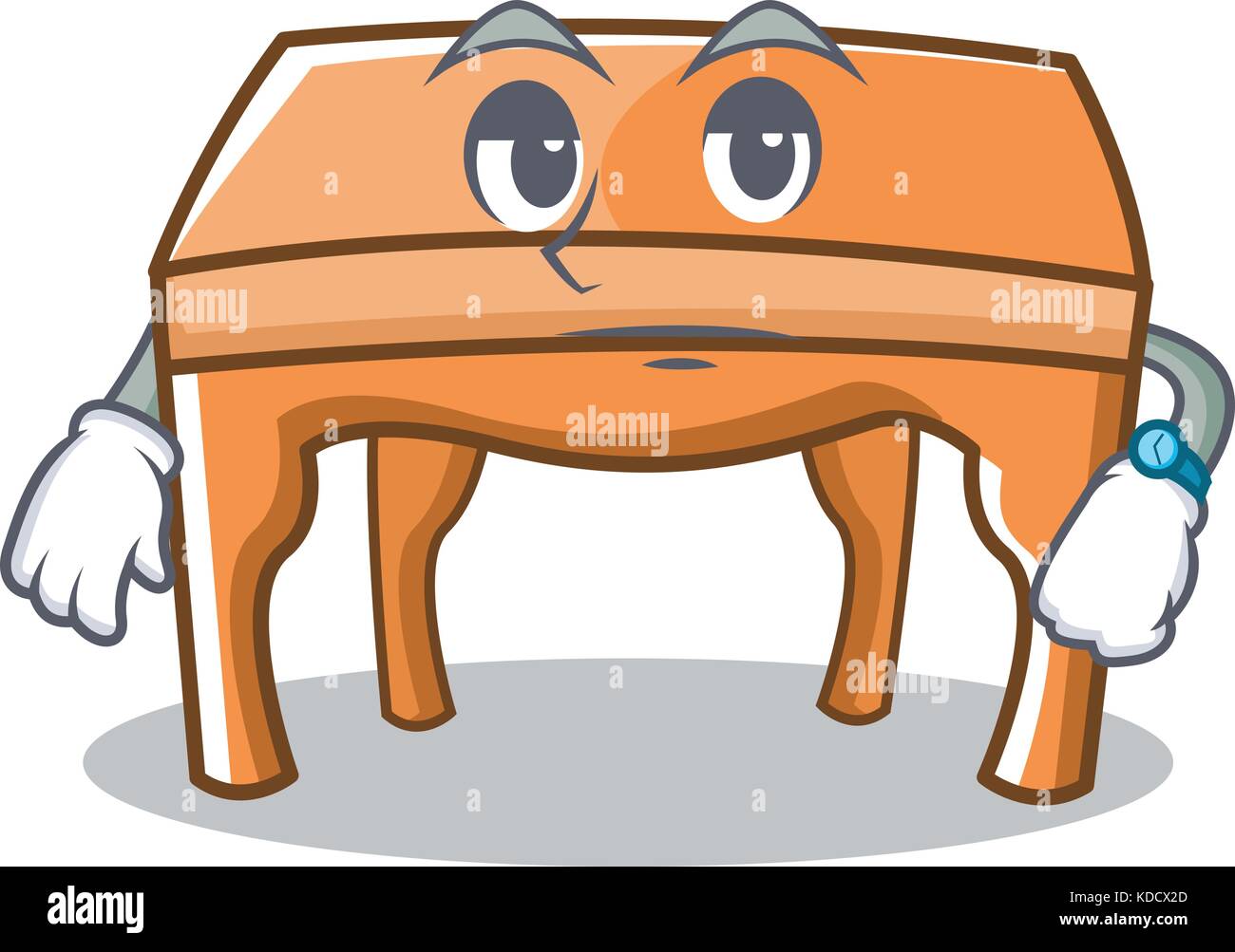 Waiting table character cartoon style Stock Vector Image & Art - Alamy