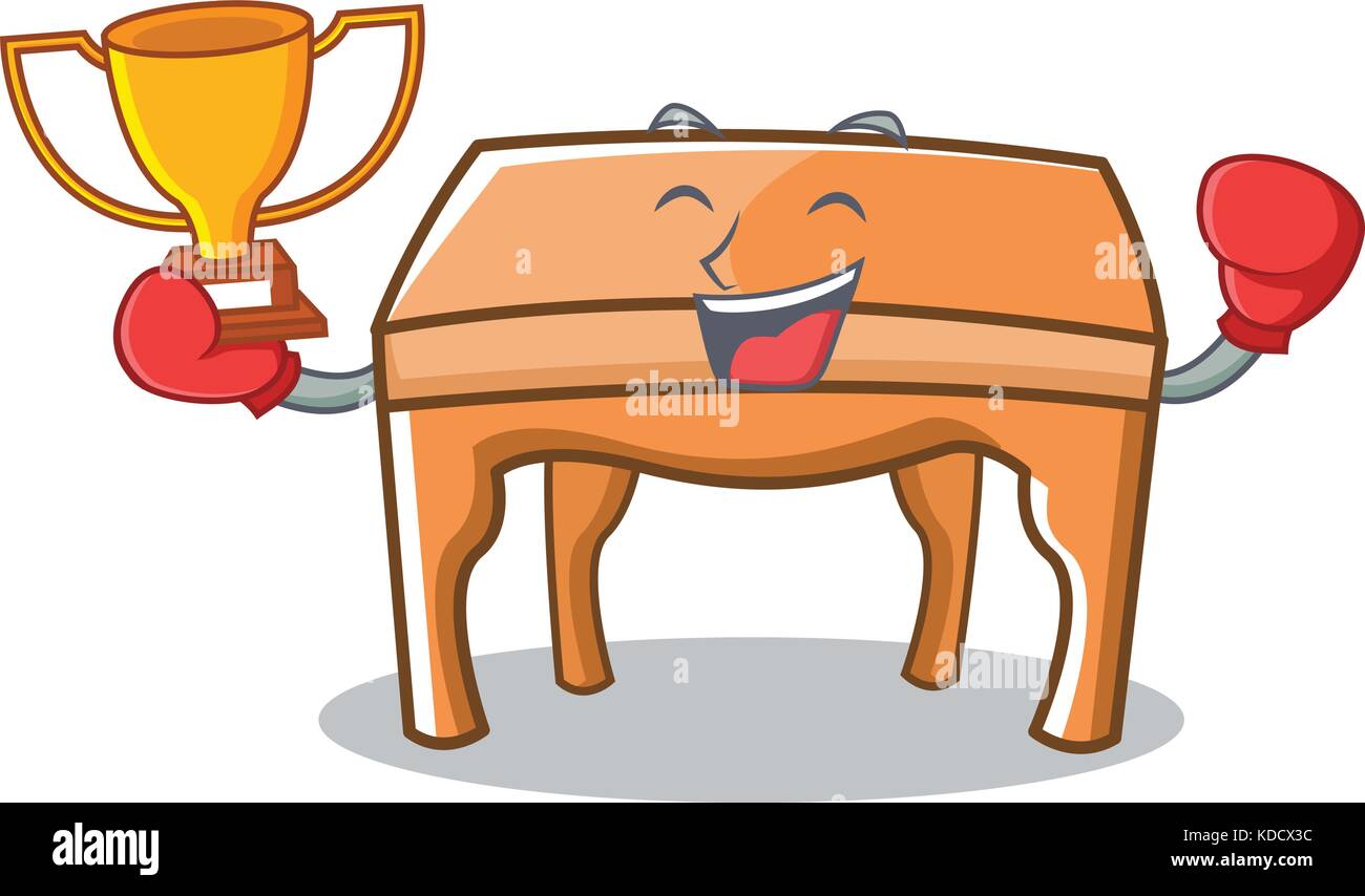 Boxing table character cartoon style Stock Vector Image & Art - Alamy