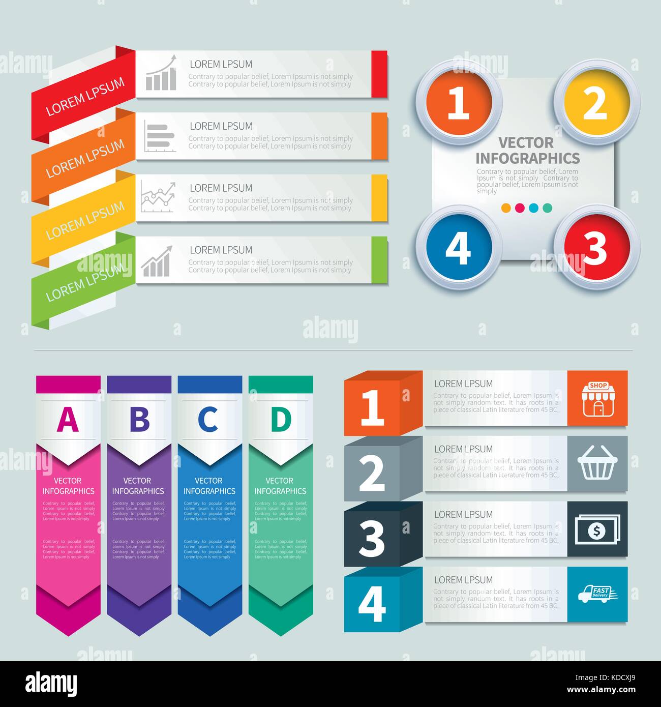 Red infographic chart hi-res stock photography and images - Alamy