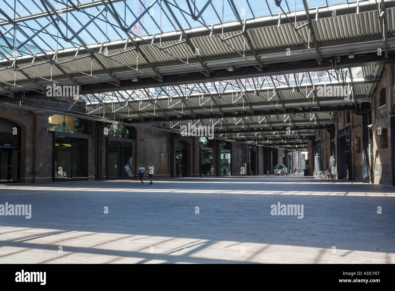 Westside Canopy by Midland Goods Shed, King's Cross, London, UK Stock ...