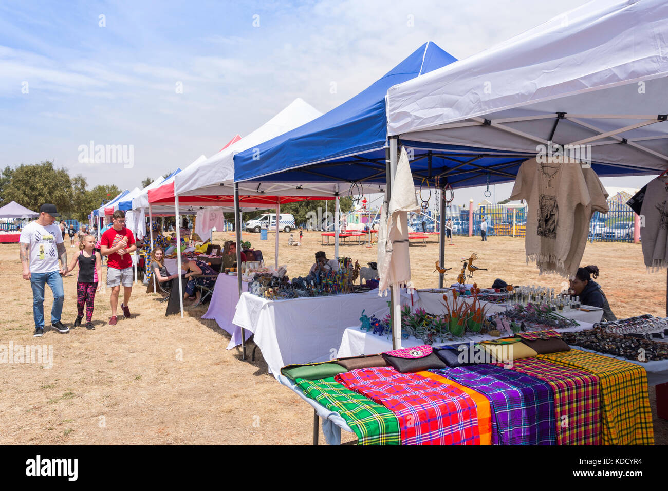 Craft stalls at Carnival Market, Carnival City Casino & Entertainment ...