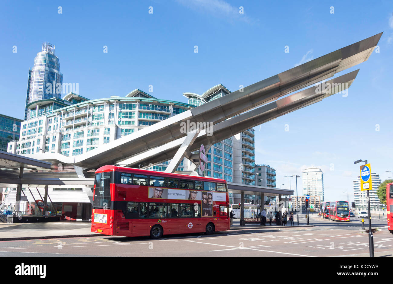 The Vauxhall Cross transport interchange, Vauxhall, London Borough of ...