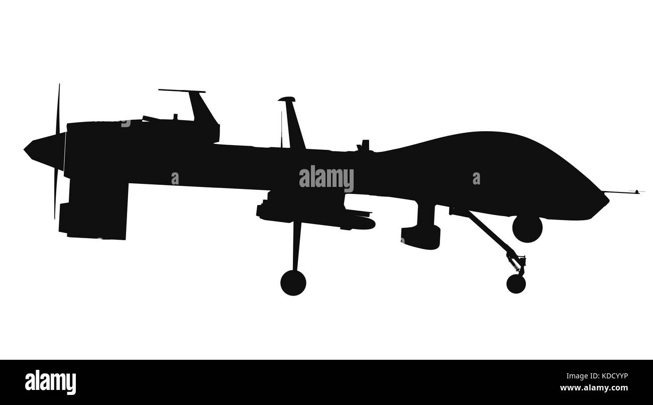 Predator Drone Silhouette