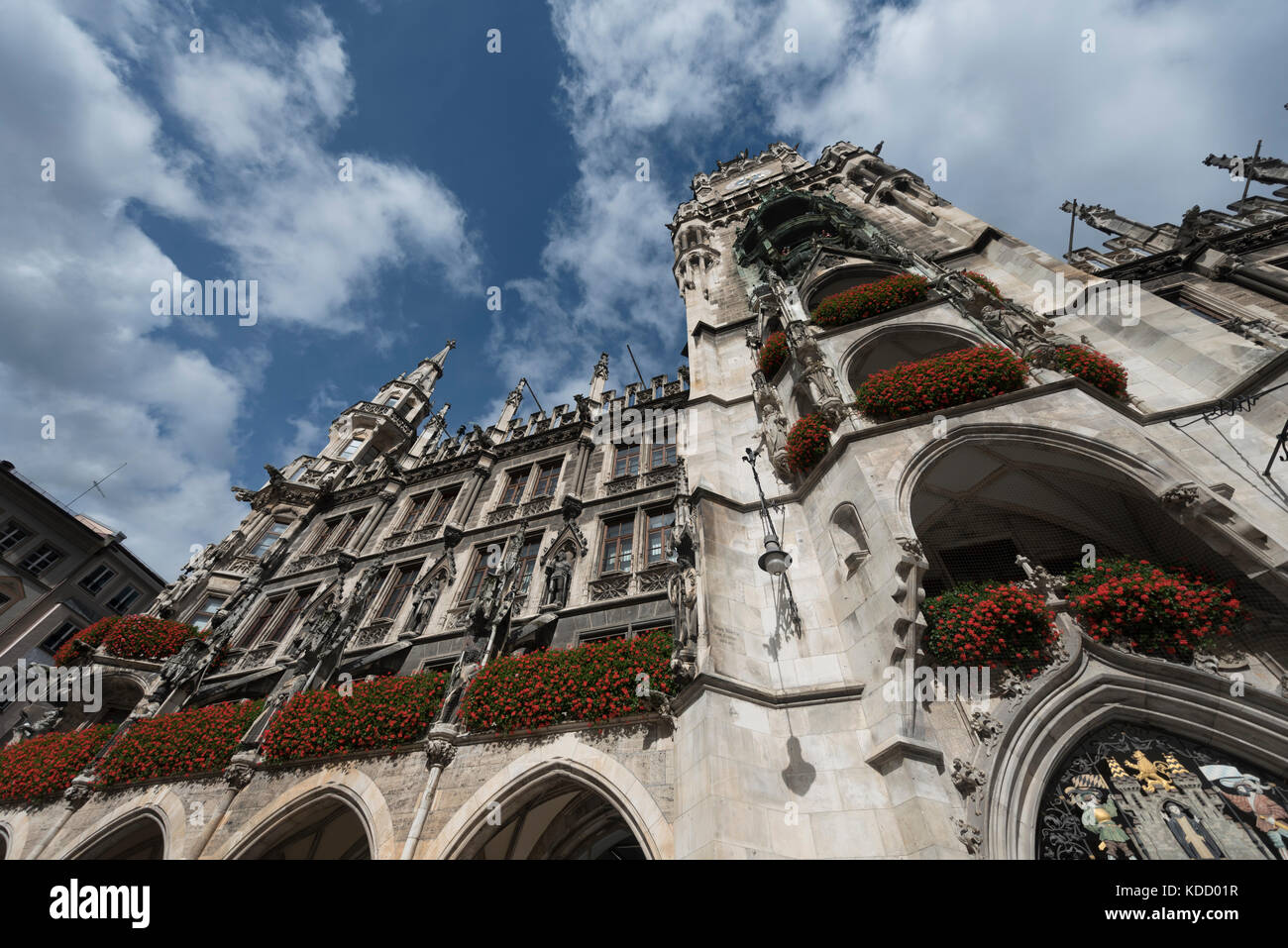 The Marienplatz square in Munich Germany Stock Photo - Alamy
