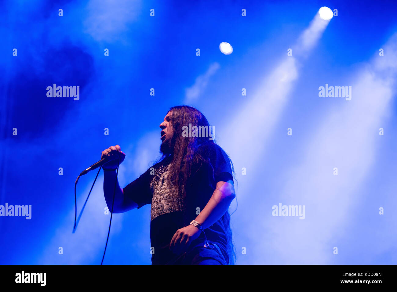 MADRID - JUN 24: Wormed (hard rock music band) perform in concert at ...