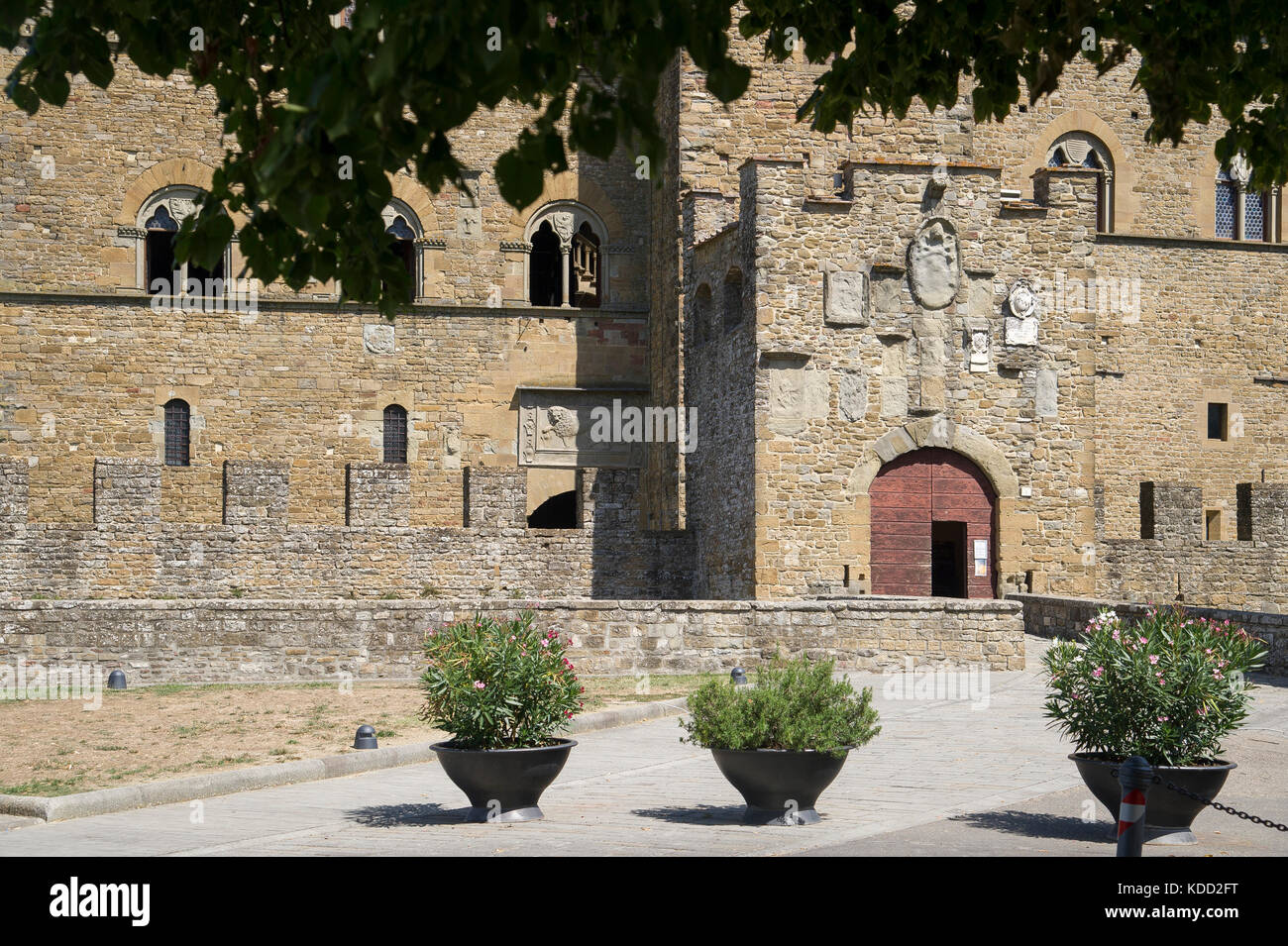 Medieval Castello di Poppi (Poppi Castle) or Castello dei Conti Guidi ...