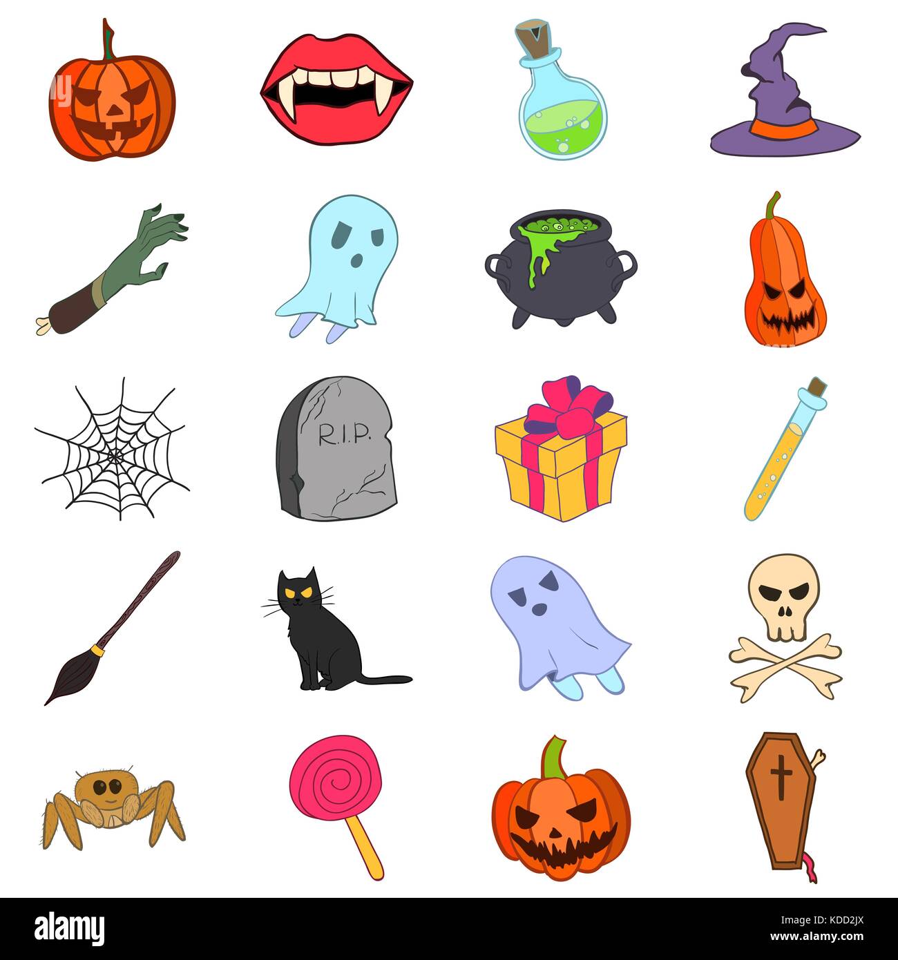 Ghost icons vector illustration Stock Vector Images - Alamy