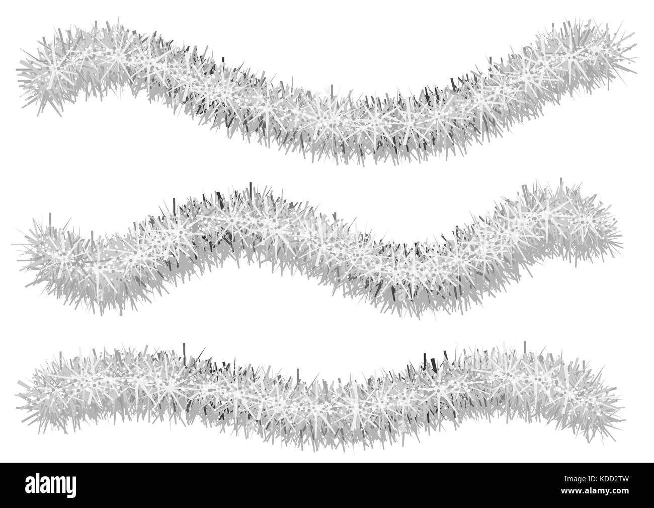 Christmas chain vector vectors Cut Out Stock Images & Pictures - Alamy