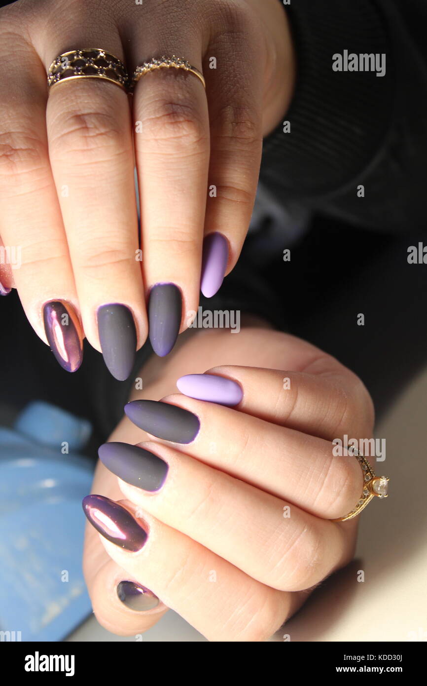 The best manicure designs of 2018 Stock Photo - Alamy