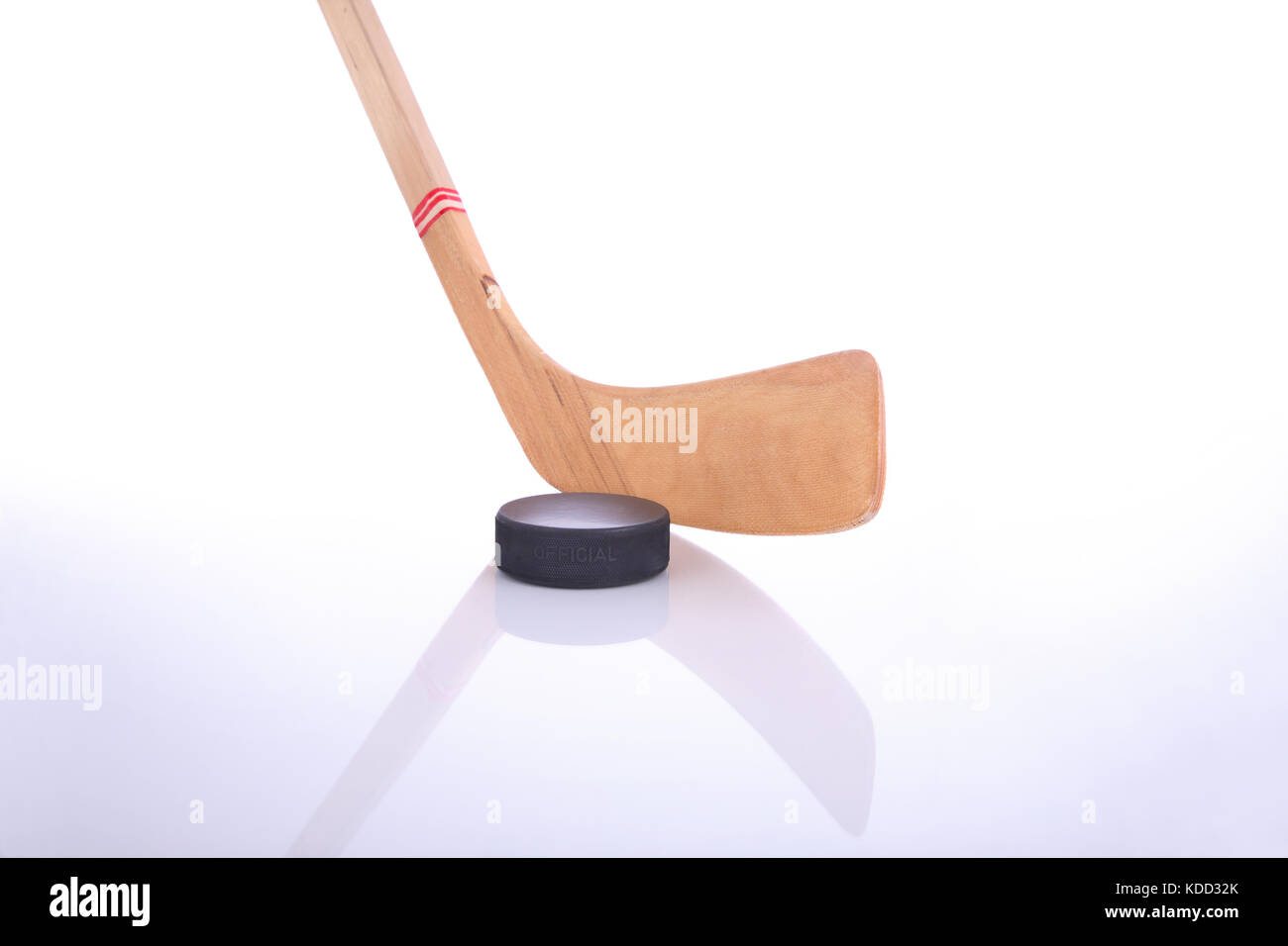Hockey Sticks And Puck