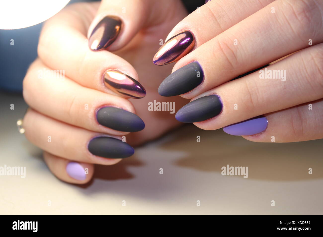 The best manicure designs of 2018 Stock Photo - Alamy