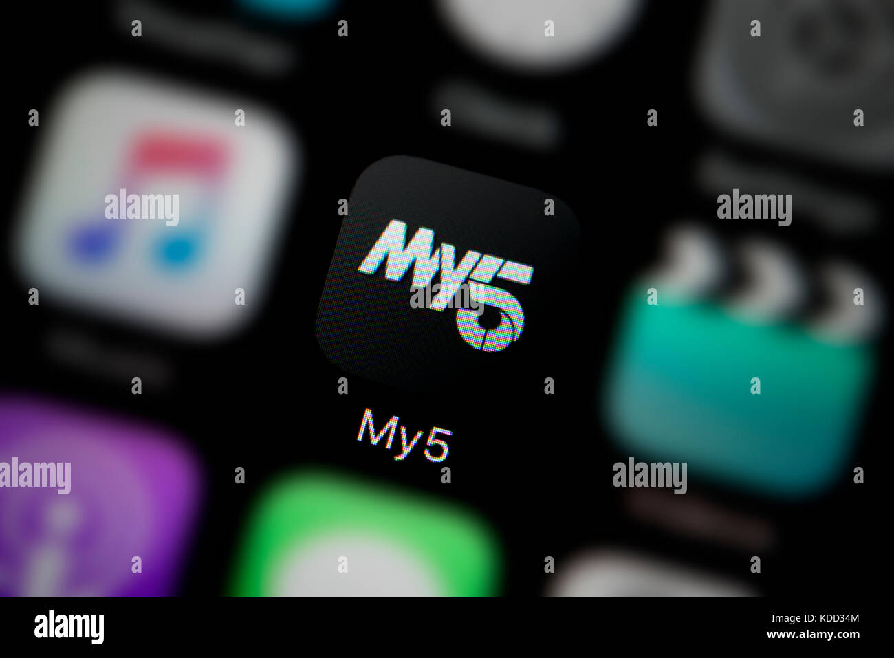 My5 icon hi-res stock photography and images - Alamy