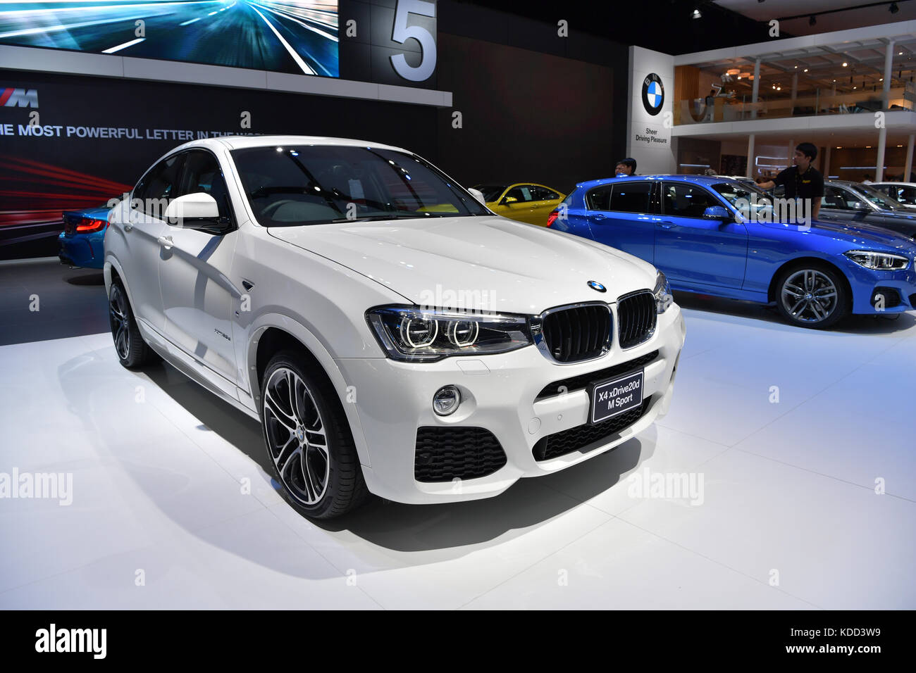 NONTHABURI - MARCH 28: BBMW X4 xDreive20d M Sport on display at The ...