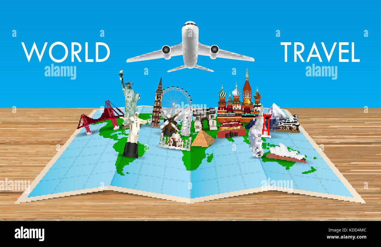 Flight map on airplane Stock Vector Images - Alamy