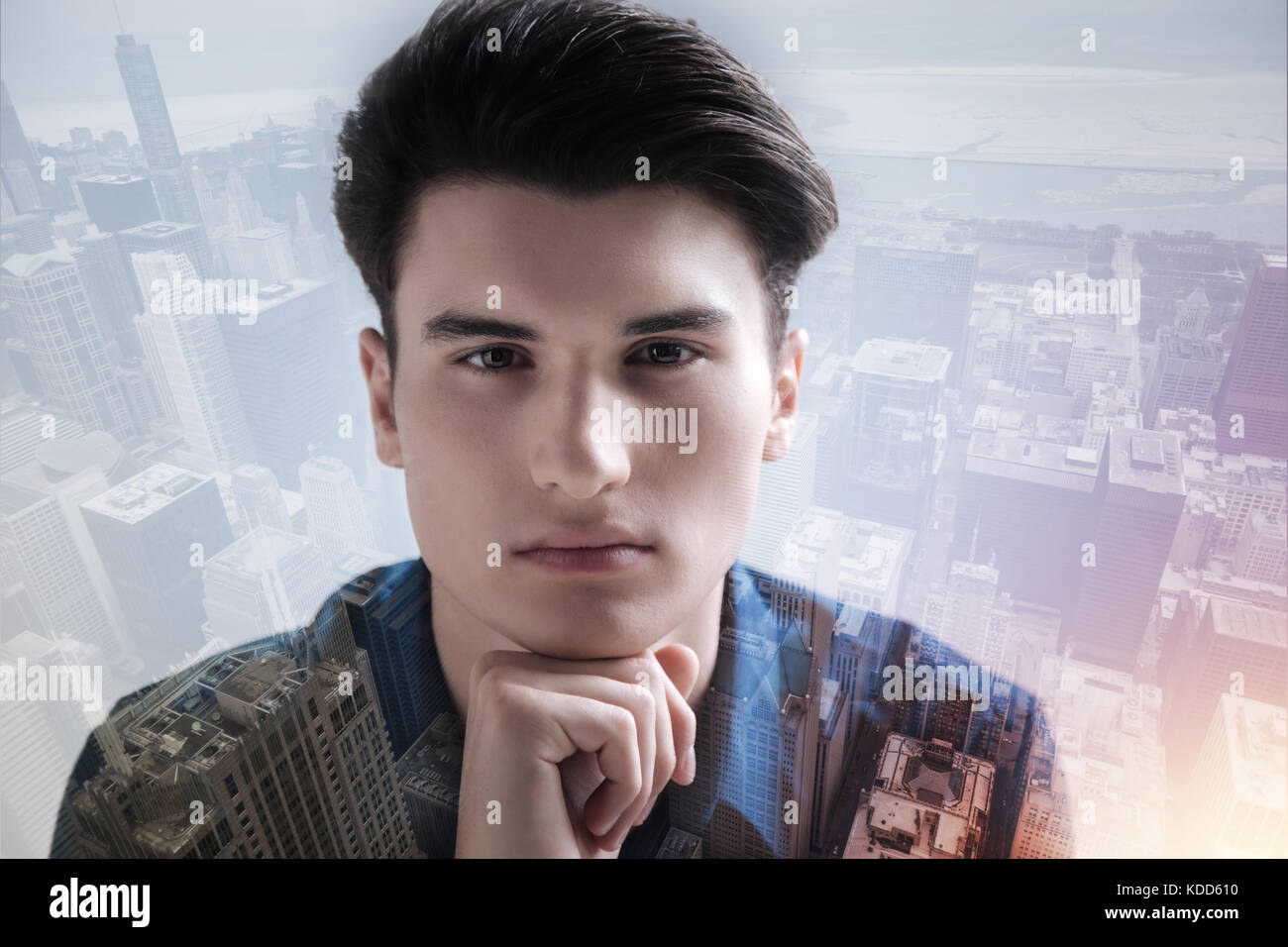 Teen face collage hi-res stock photography and images - Alamy