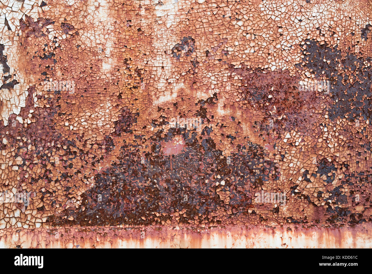 VW Volkswagen split screen panel van rusted metal side panel with ...