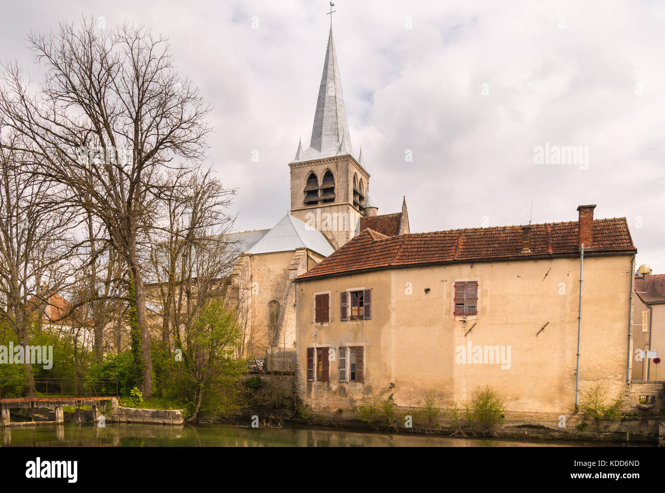 old wine factory at champagne france les riceys Stock Photo - Alamy