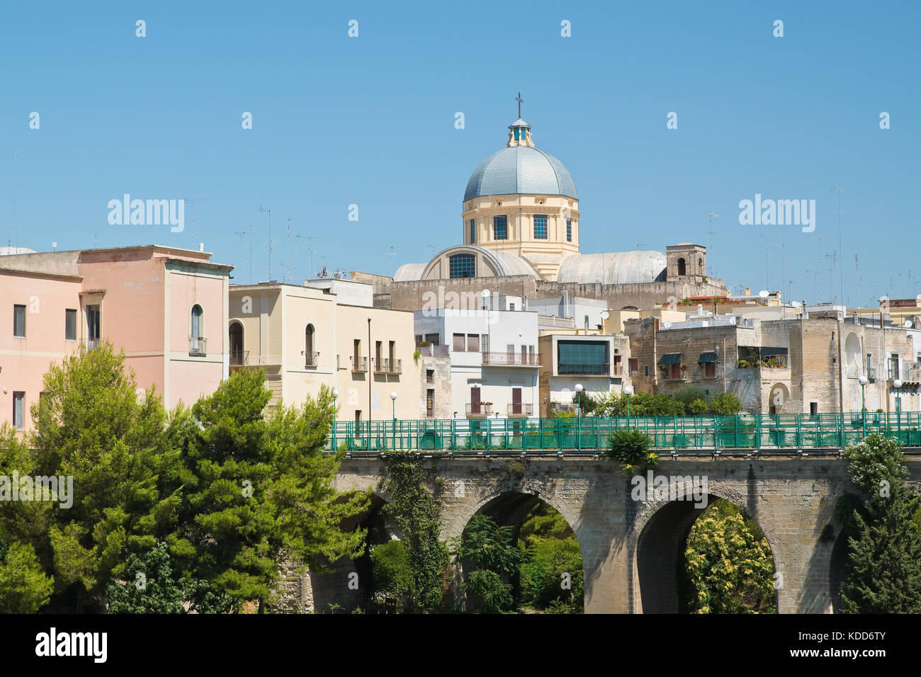 Panoramic view of Massafra. Puglia. Italy Stock Photo - Alamy