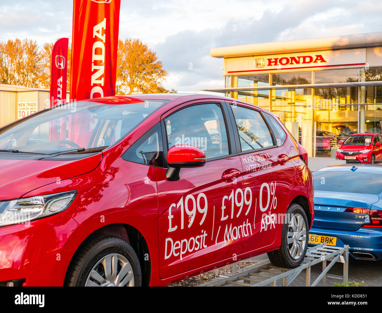 Honda Dealership, Car Showroom, Reading, Berkshire, England, UK, GB ...