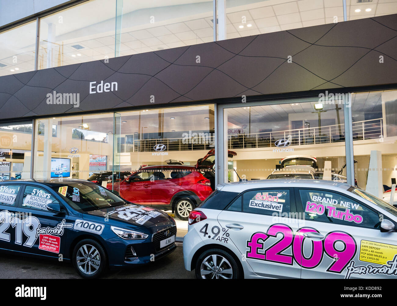 Hyundai Dealership, Car Showroom, Reading, Berkshire, England, UK, GB ...