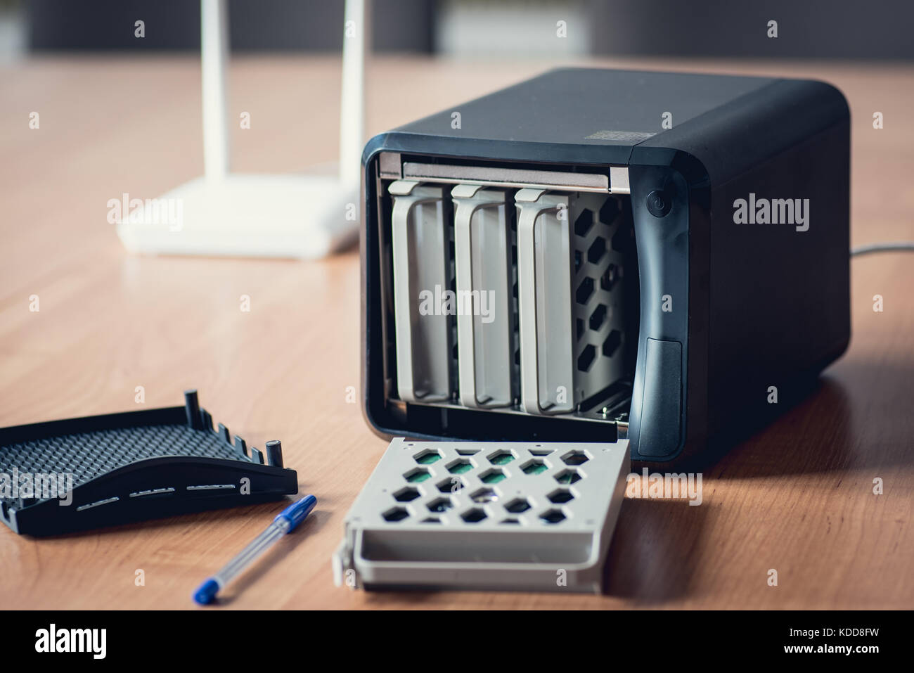 Small office network rack hi-res stock photography and images - Alamy