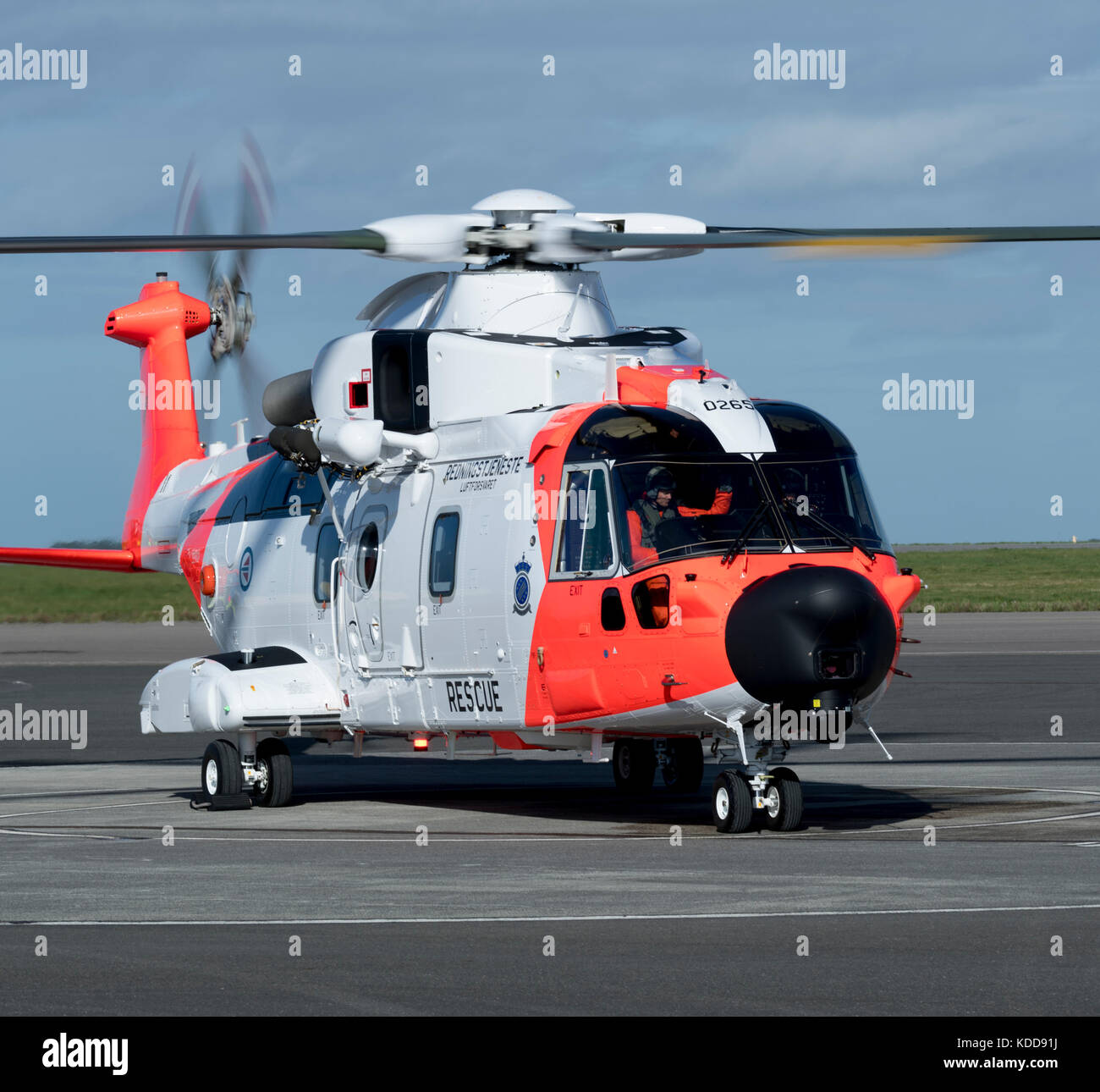 Aircrew training taking place at Cornwall Newquay airport for crews ...