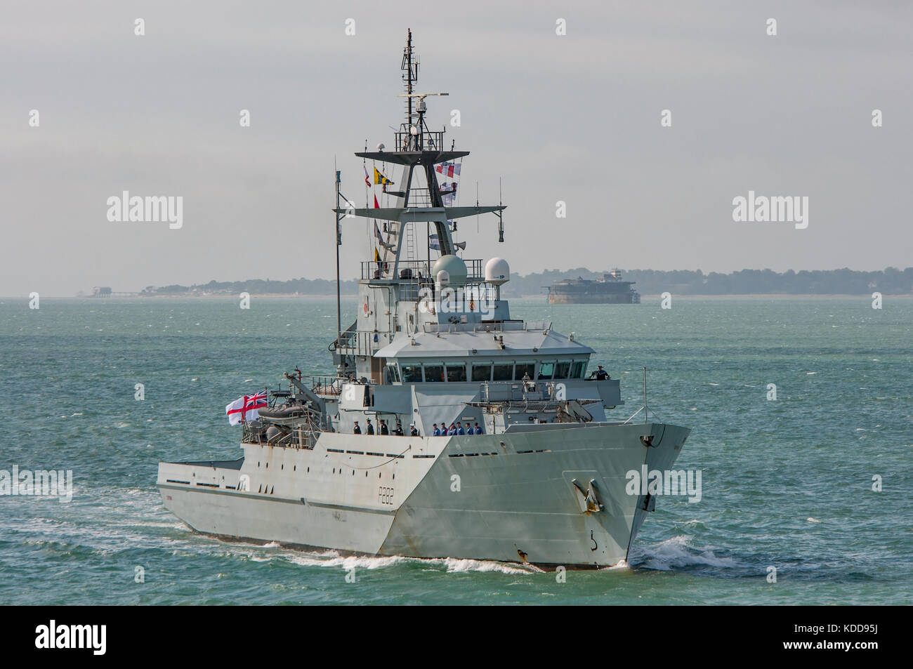 The British Royal Navy (Batch 1) River Class OPV HMS Severn returned ...