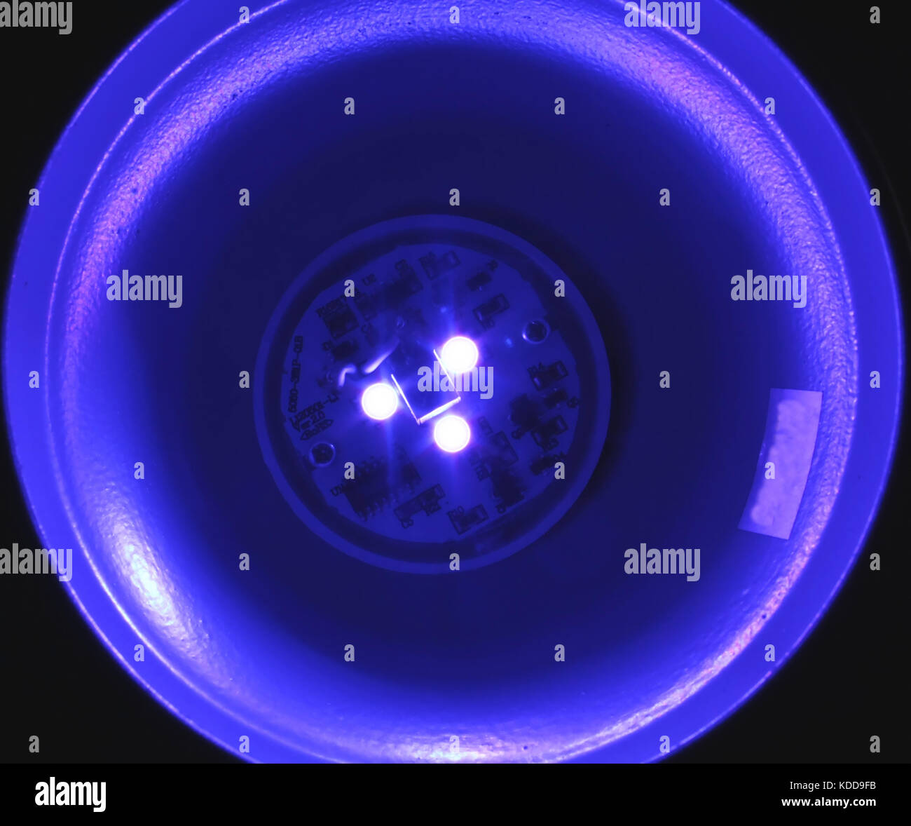 blue led lamp Stock Photo - Alamy