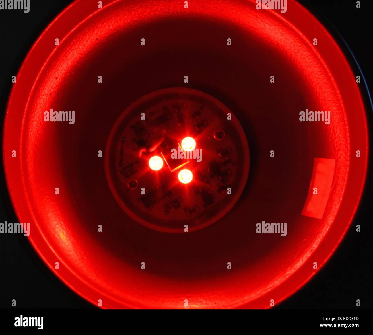 red led lamp Stock Photo - Alamy