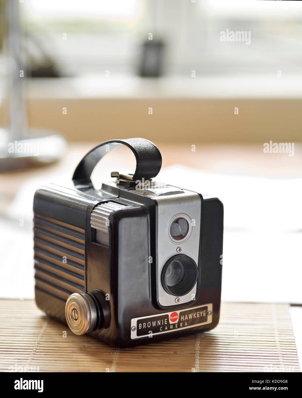 Kodak Brownie Hawkeye camera Stock Photo - Alamy
