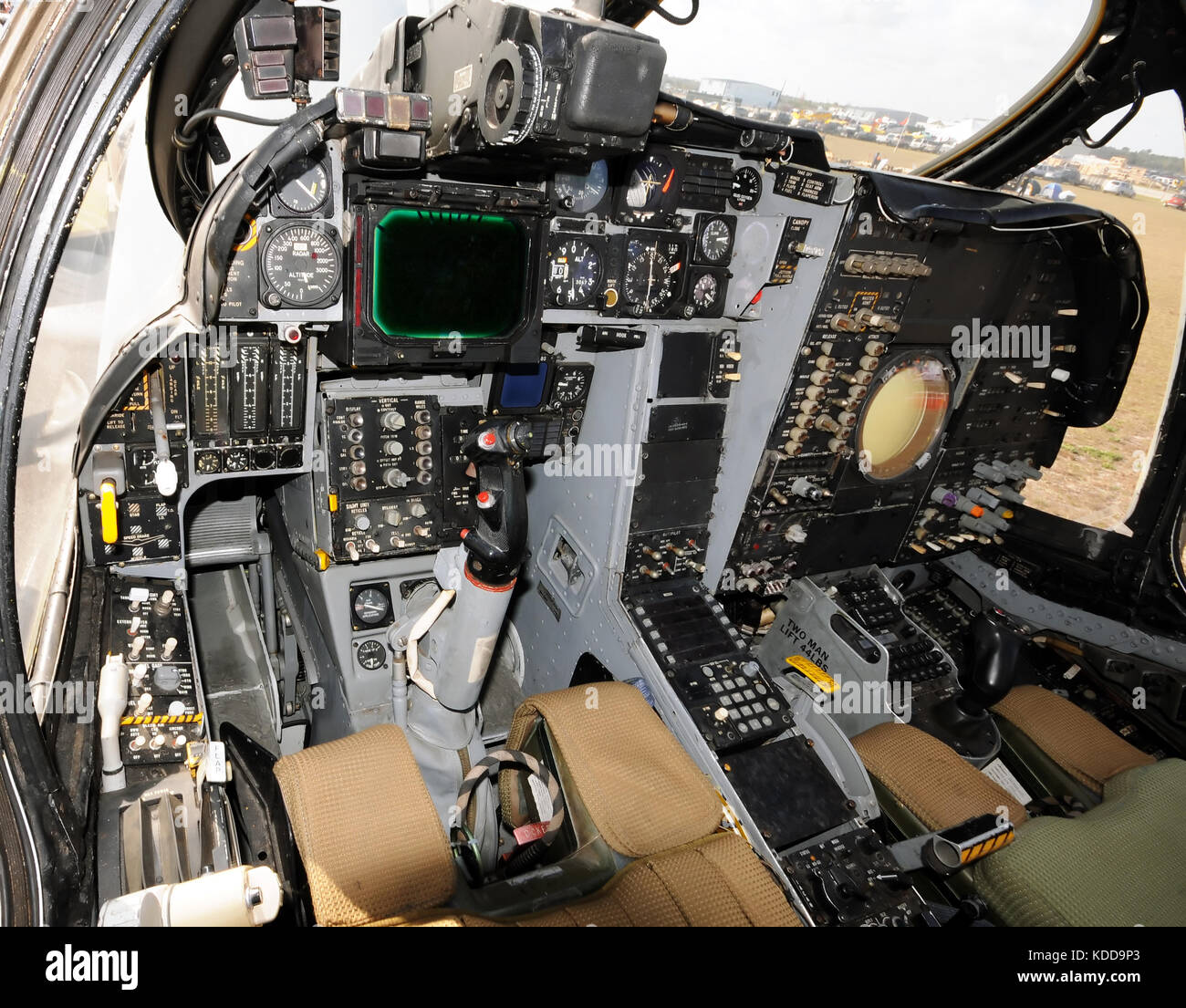 Navy fighter jet cokcpit view Stock Photo - Alamy