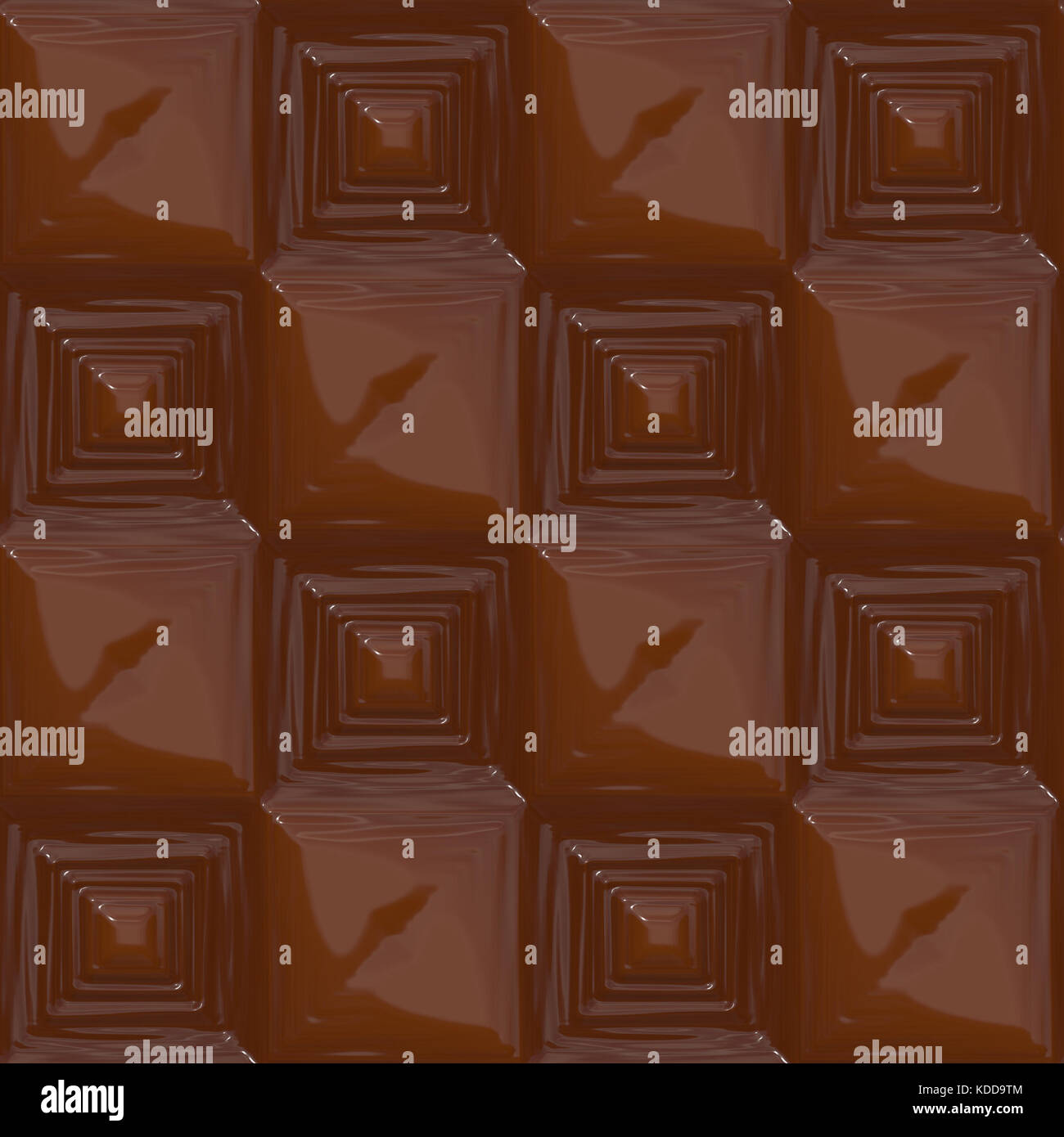 Milk chocolate squares closeup view for background Stock Photo - Alamy