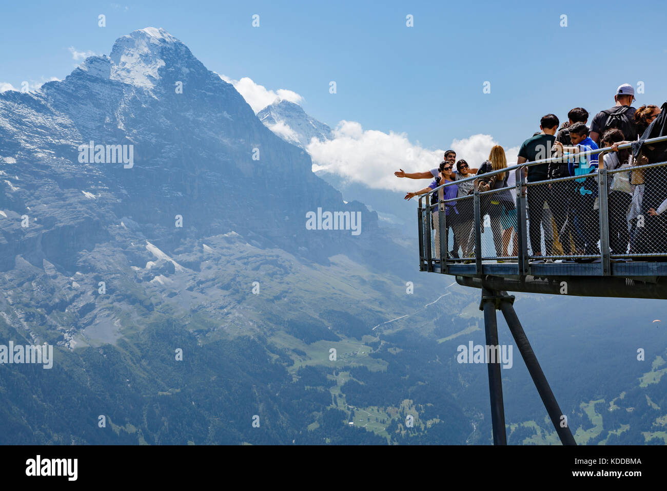 First Cliff Walk, Grindelwald, Switzerland Stock Photo - Alamy