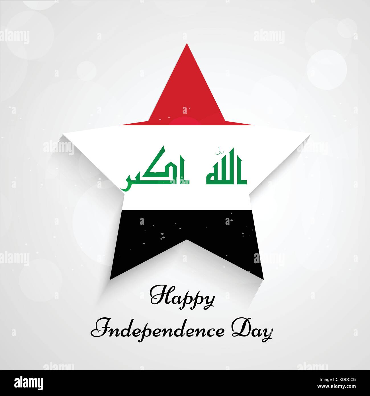 illustration of Iraq National Day Background Stock Vector Image & Art ...
