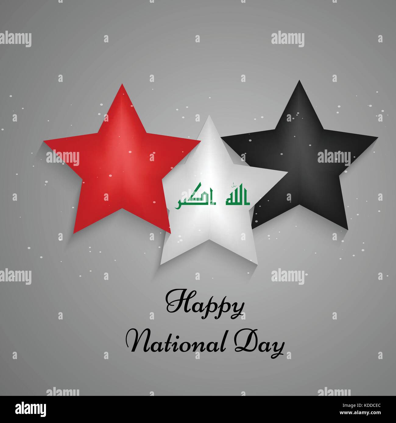 illustration of Iraq National Day Background Stock Vector Image & Art ...