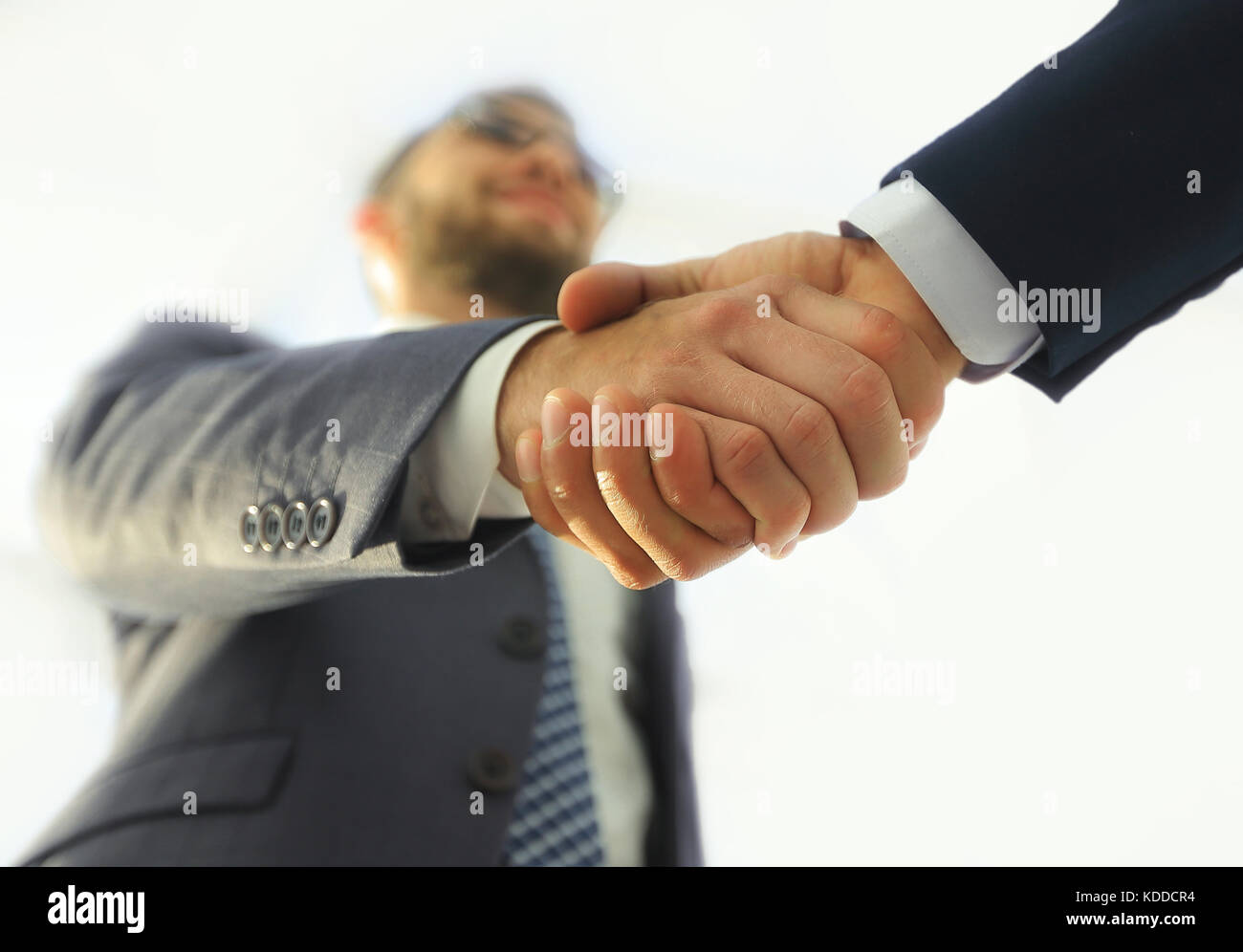 Effective negotiation with client. Business concept photo Stock Photo ...