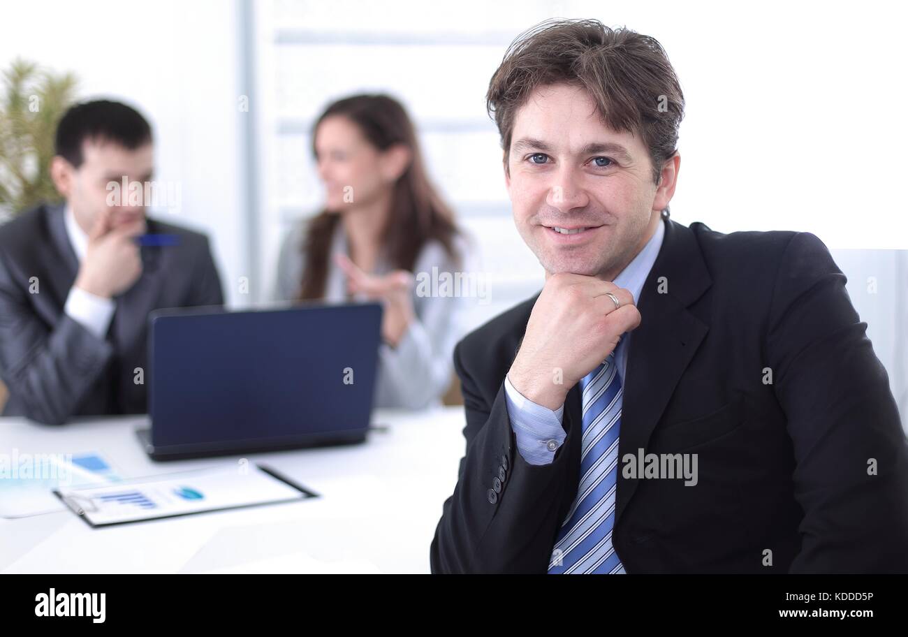financial managers in the workplace Stock Photo - Alamy
