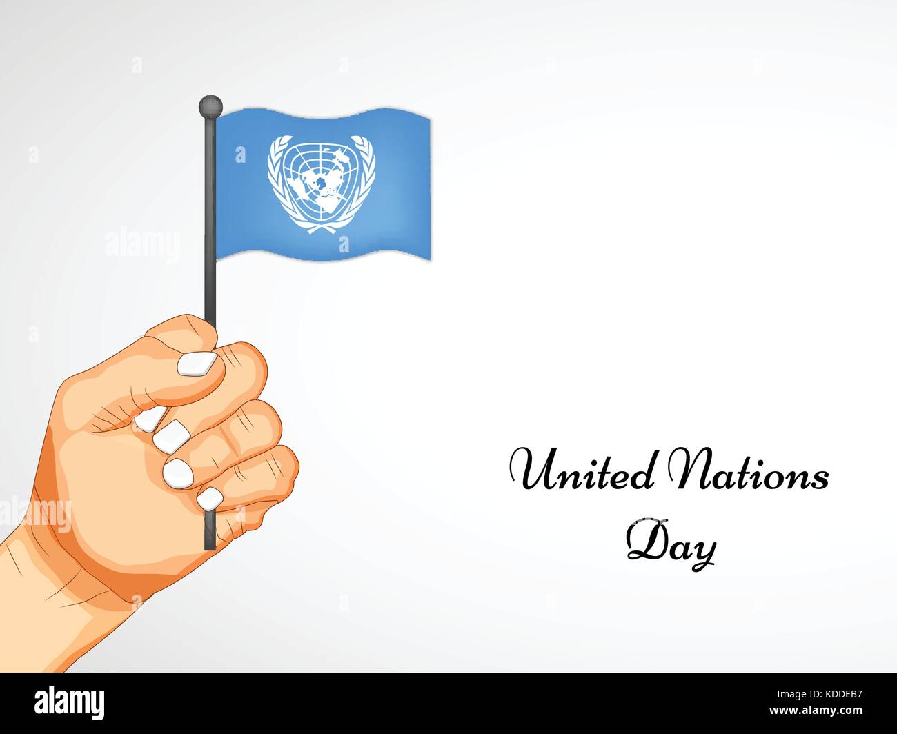 illustration of United Nations Day Background Stock Vector Image & Art ...