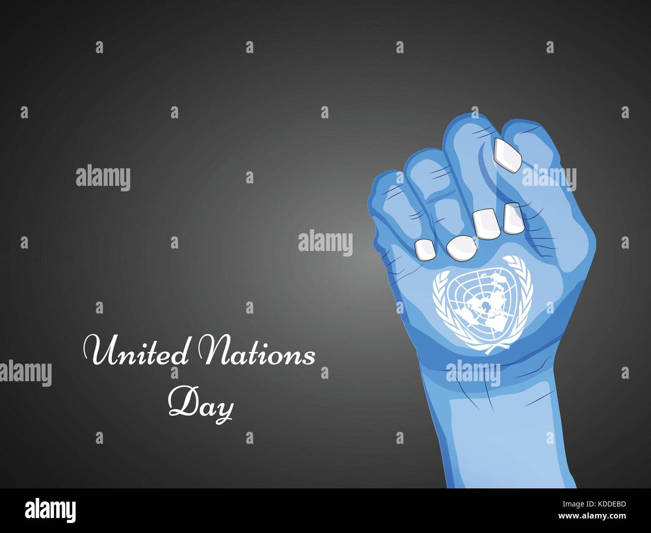 illustration of United Nations Day Background Stock Vector Image & Art ...