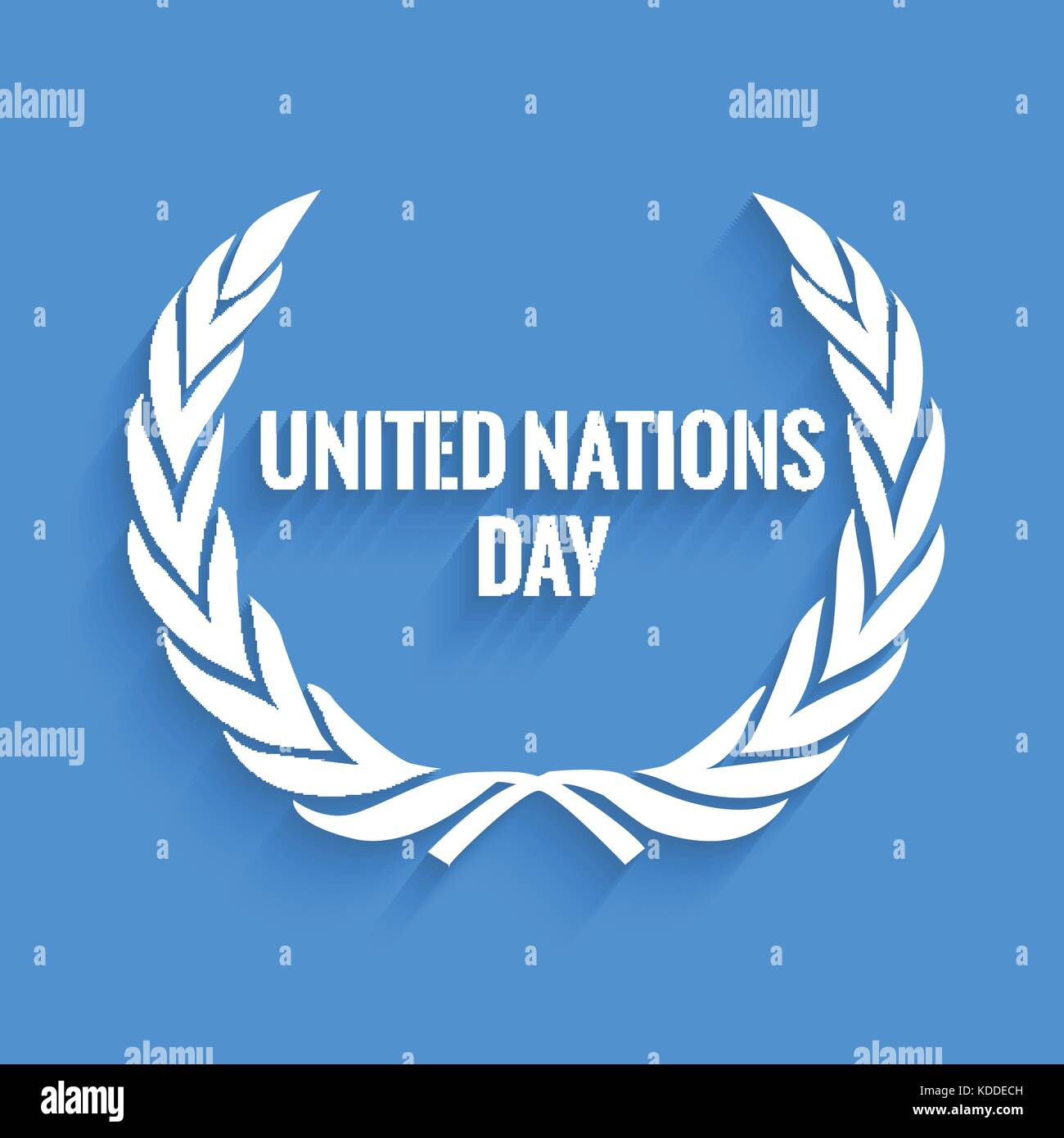 illustration of United Nations Day Background Stock Vector Image & Art ...