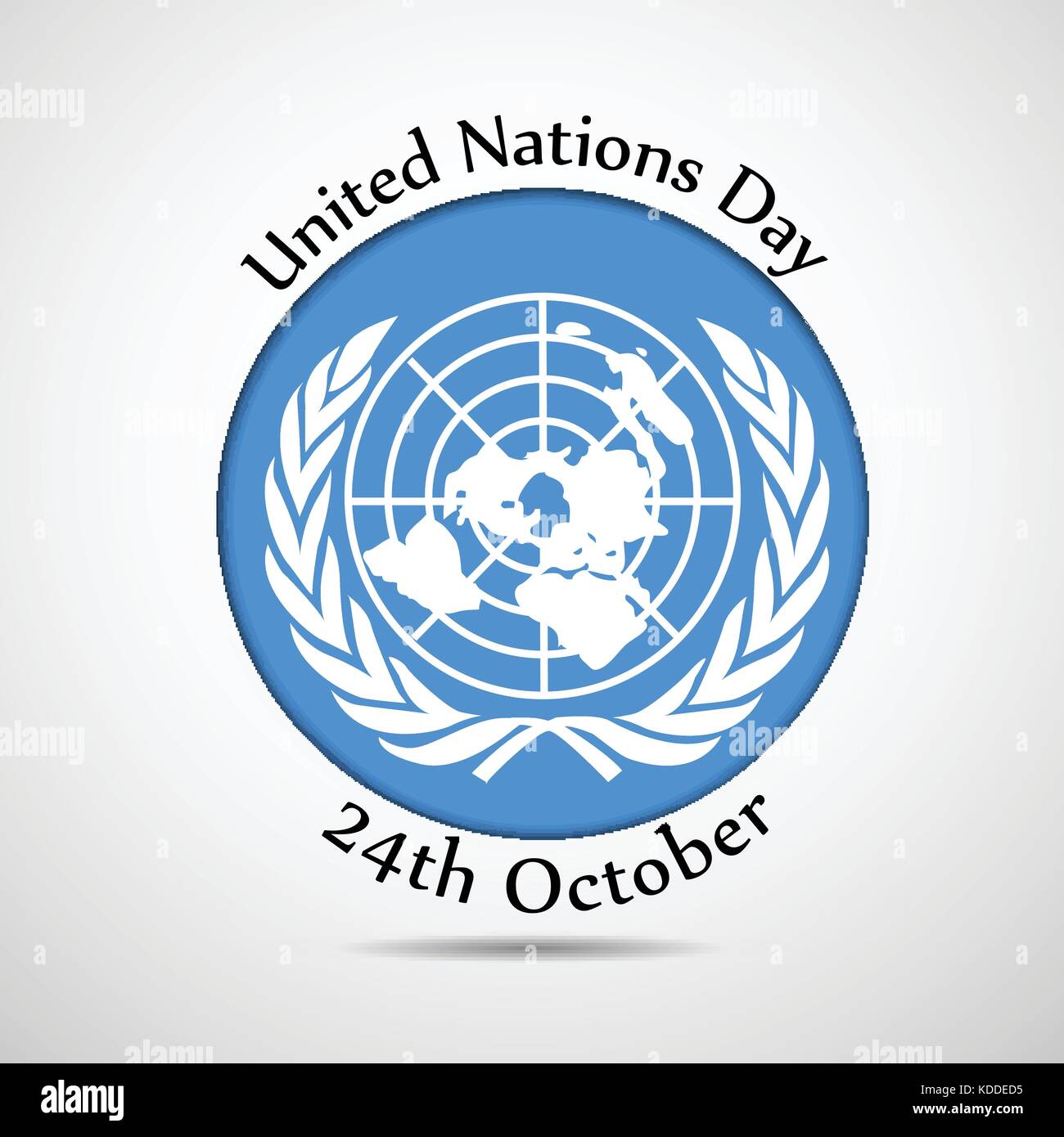 illustration of United Nations Day Background Stock Vector Image & Art ...