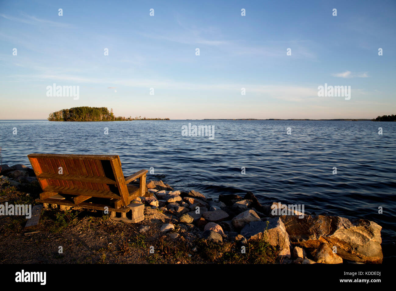 Northern Lake Saskatchewan Lac La Ronge Canada Stock Photo - Alamy