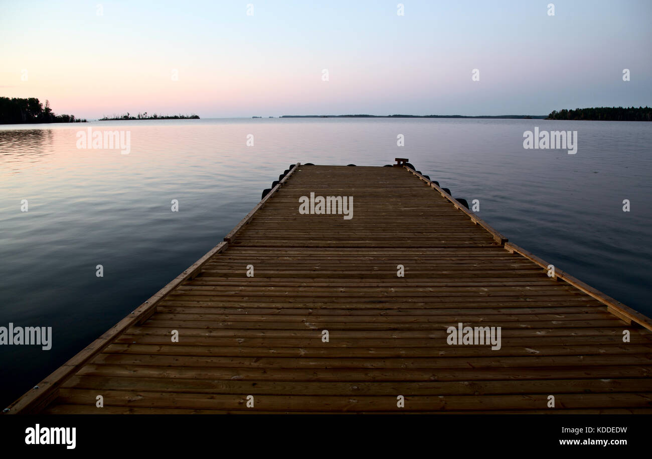 Northern Lake Saskatchewan Lac La Ronge Canada Stock Photo - Alamy