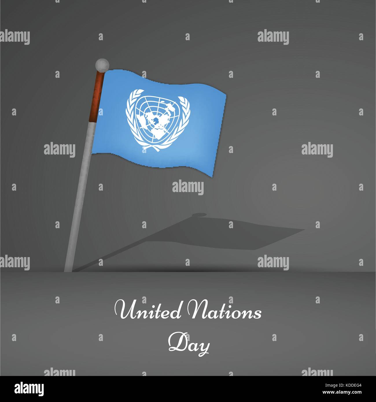 illustration of United Nations Day Background Stock Vector Image & Art ...