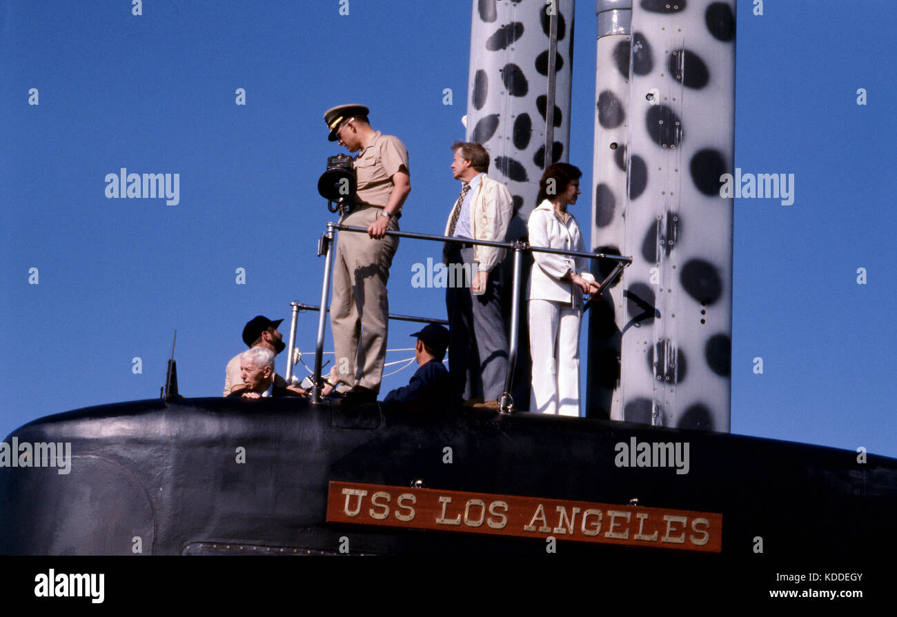 President Jimmy Carter, First Lady Rosalynn Carter and Admiral Hyman ...