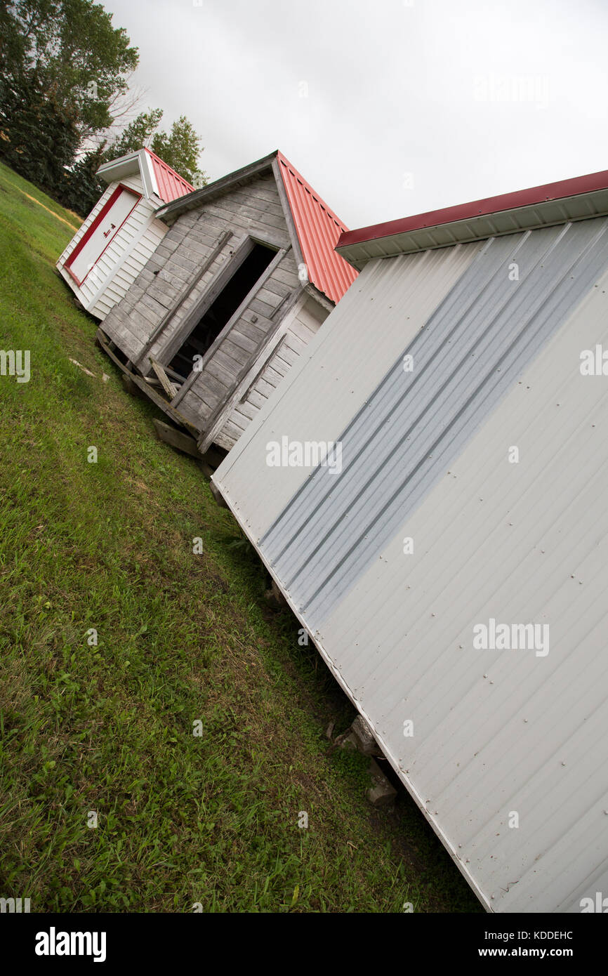 Prairie Scene Saskatchewan summer crop harvest Canada Stock Photo - Alamy