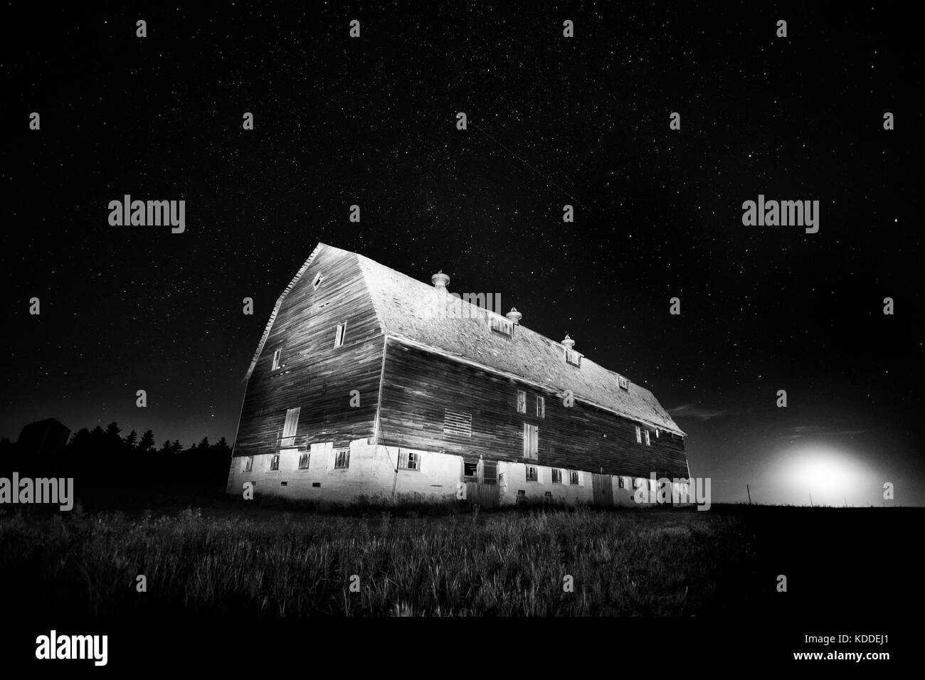 Farm scene Black and White Stock Photos & Images - Alamy